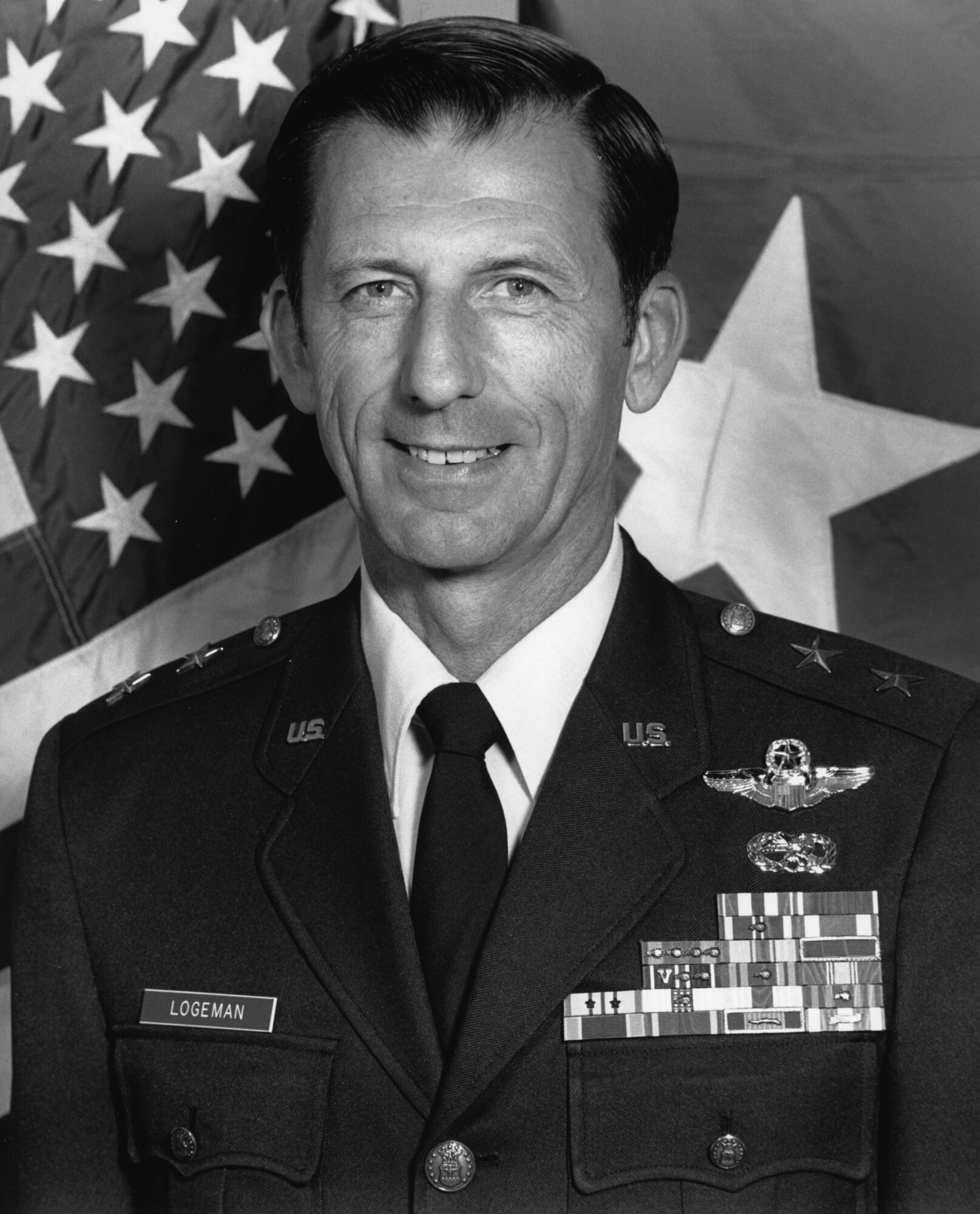 MAJOR GENERAL JOHN D. LOGEMAN > Air Force > Biography Display