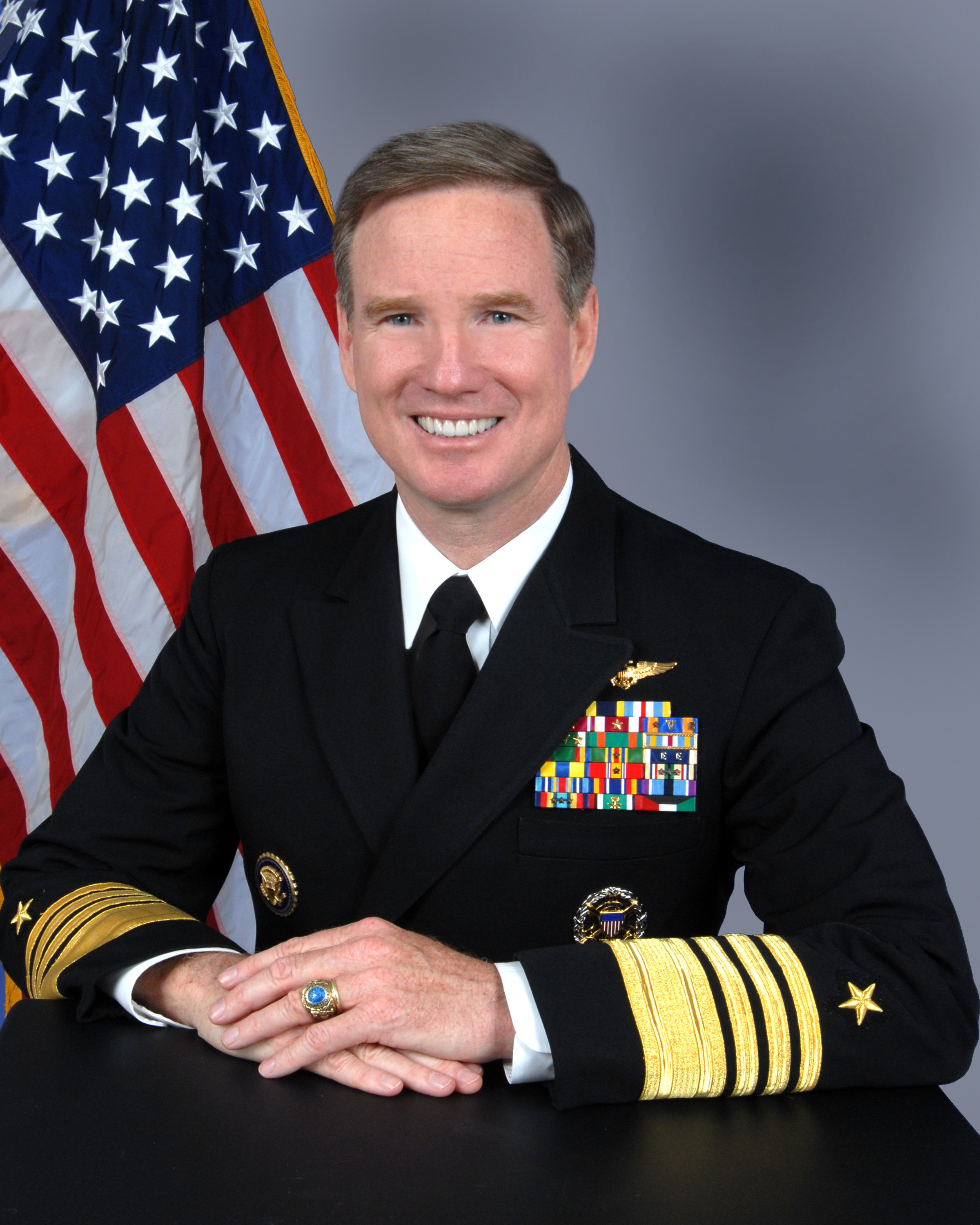 Admiral Patrick Walsh > United States Navy > BioDisplay