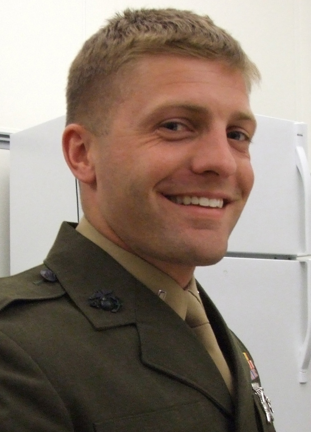 U.S. Marine 1st Lt. Matthew H. Hilton. Defense Dept. hoto by Gerry J ...