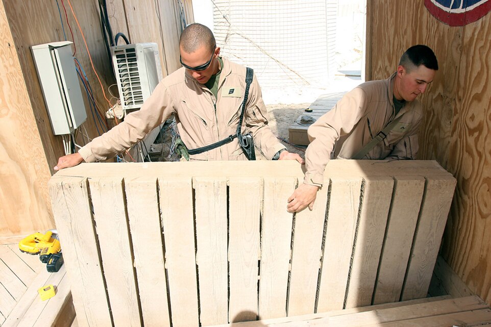 Marines, Sailor make COP more comfortable > United States Marine Corps ...