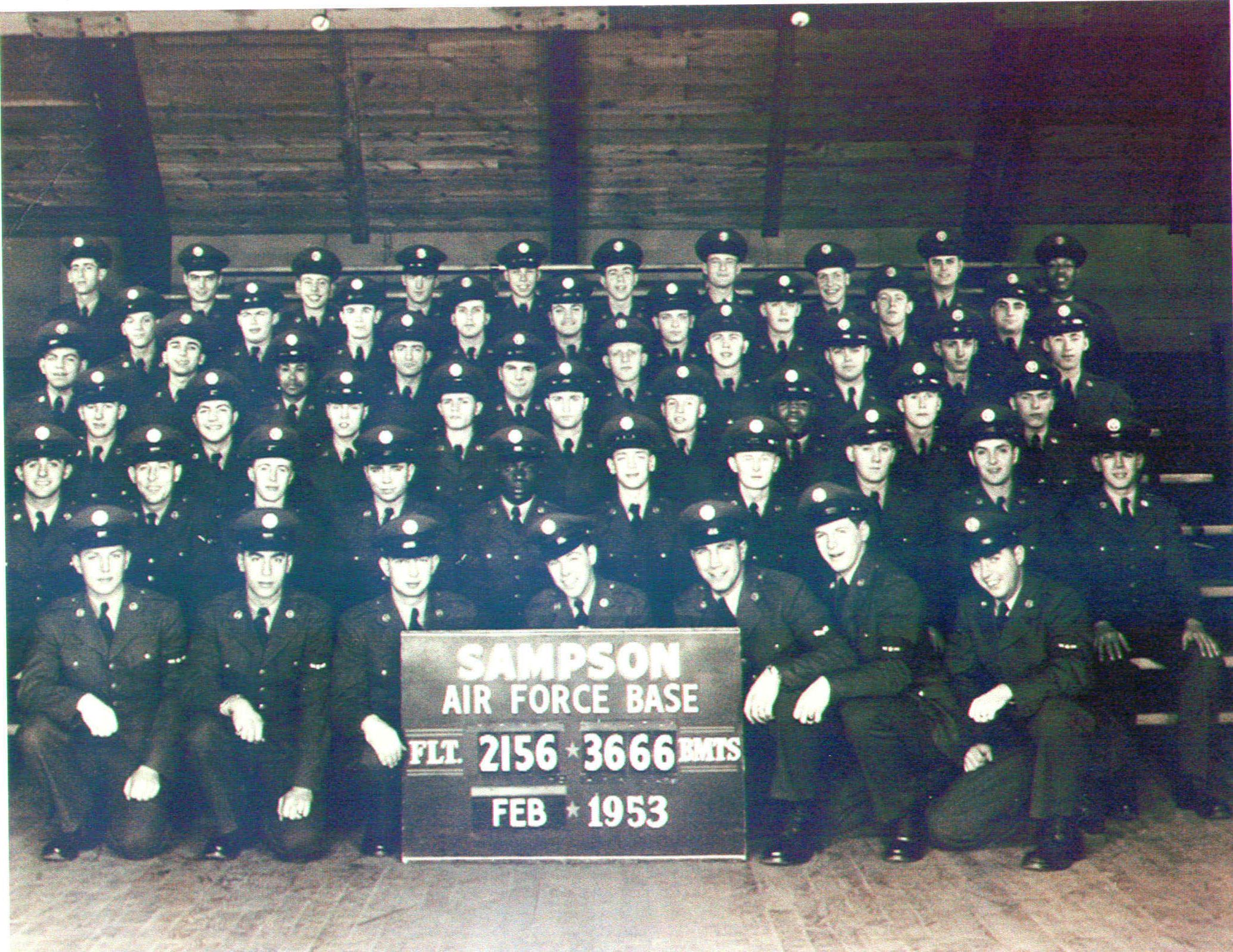 3666 Flt 2156 Feb 1953 Sampson AFB