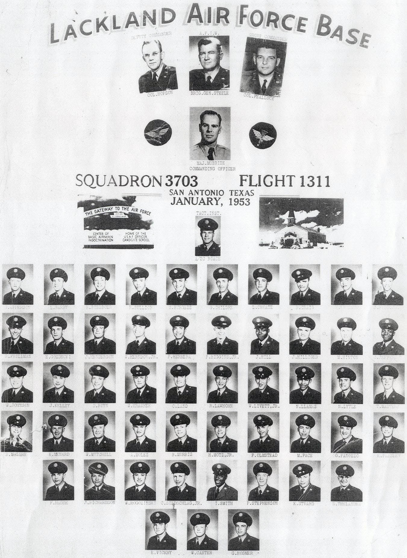 3703 Flt 1311 Jan 1953