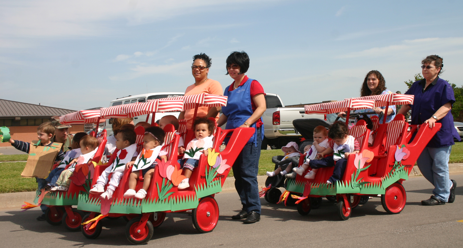 CDC's Month of the Military Child parade