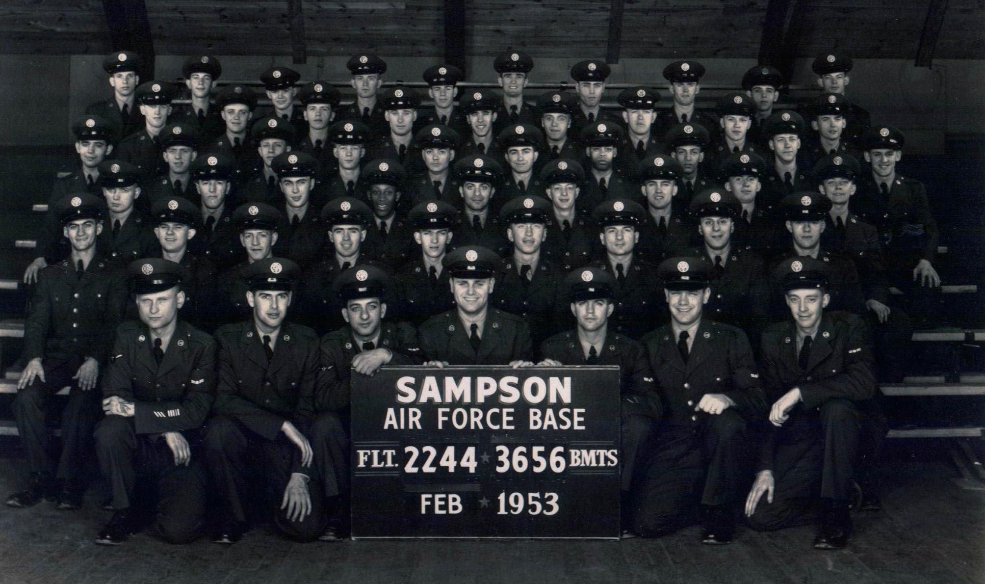 3656 Flt 2244 Feb 1953 Sampson AFB
