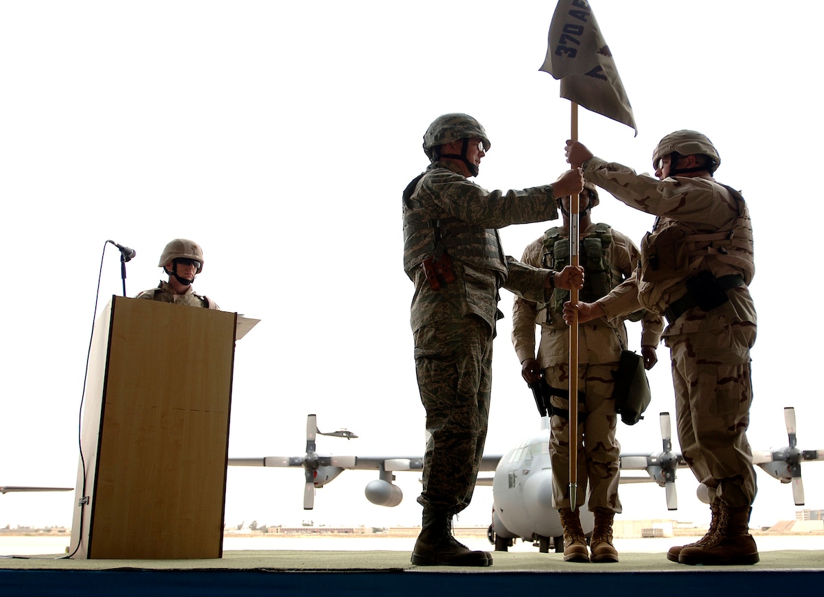 370th Group and squadron stand up > Air Force > Article Display