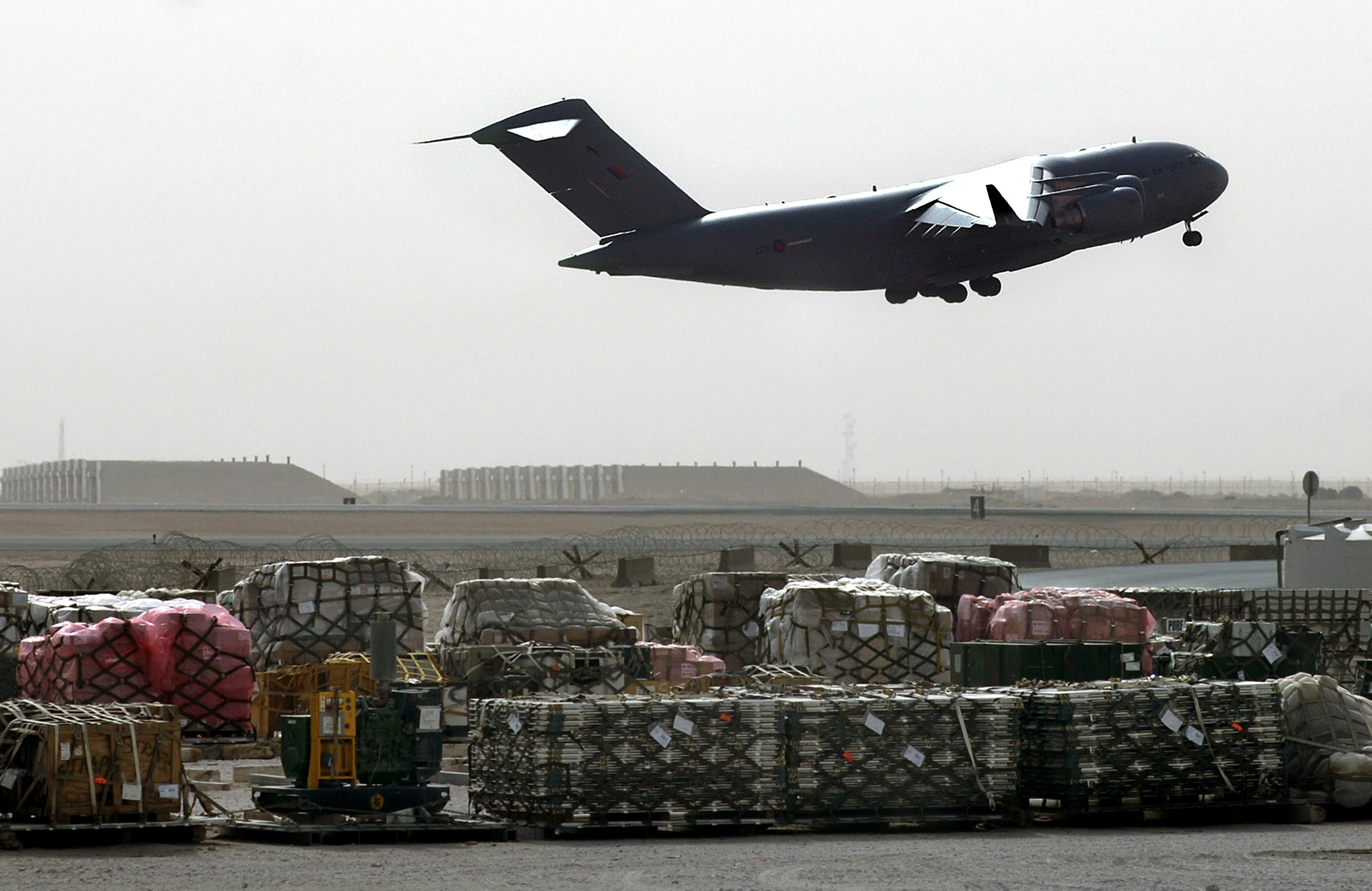 April 23 airpower summary: Royal Air Force providing airlift support ...