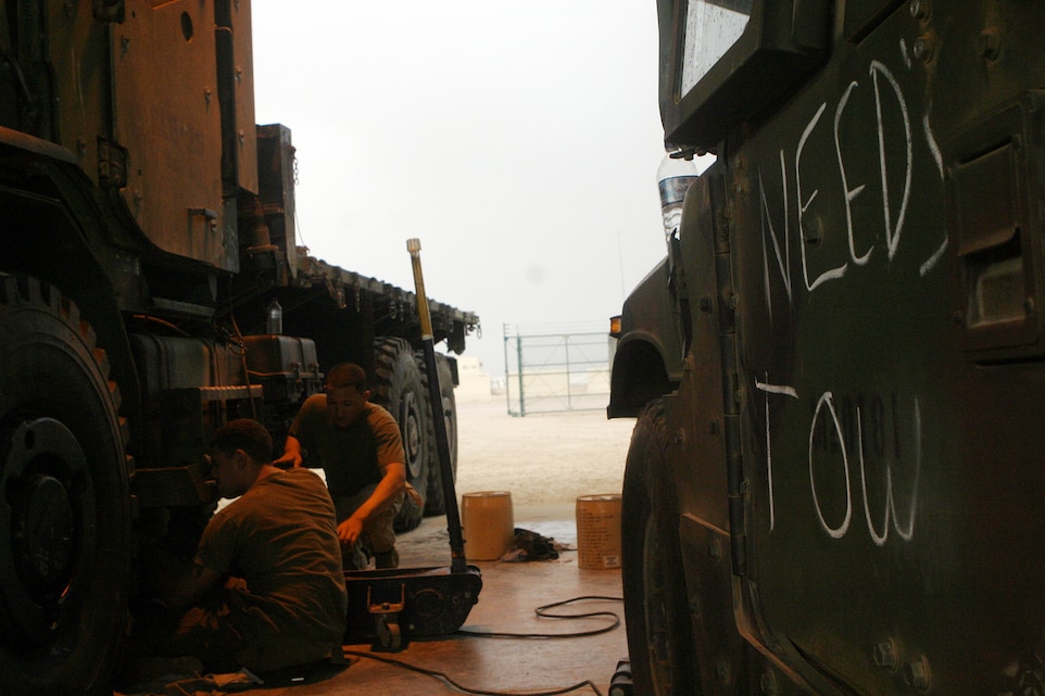 CLB-26 maintains MEU's readiness in Kuwait > 26th Marine Expeditionary ...