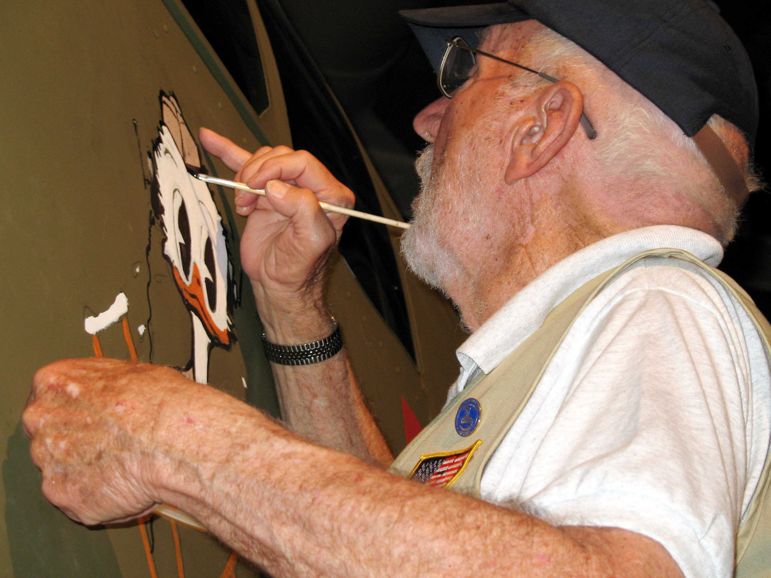 WWII veteran's artwork lives on at museum