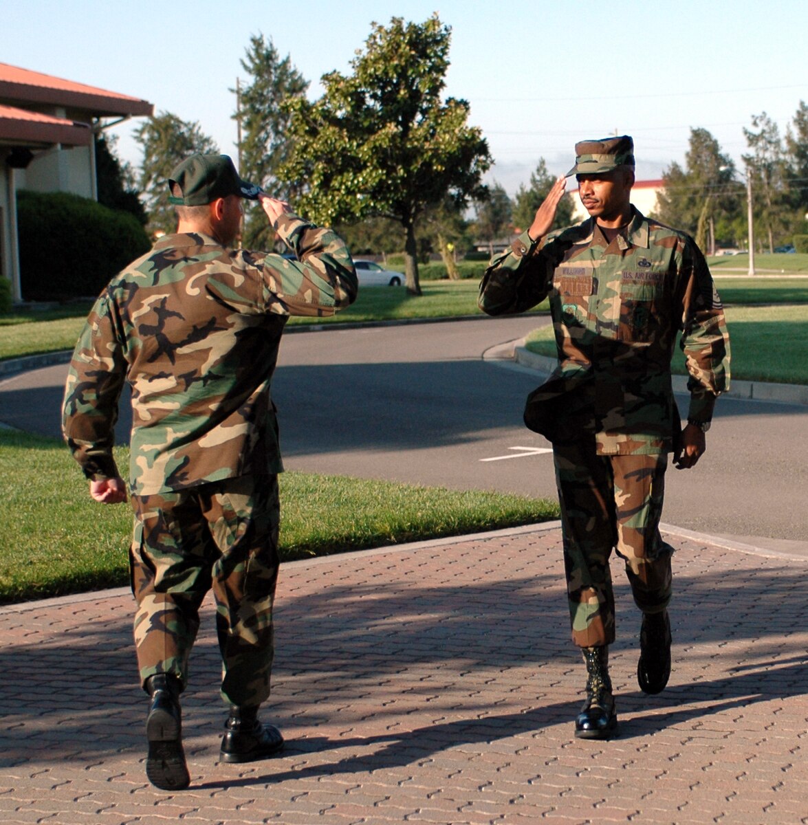 Customs, courtesies demostrate pride in self, service > Travis Air ...