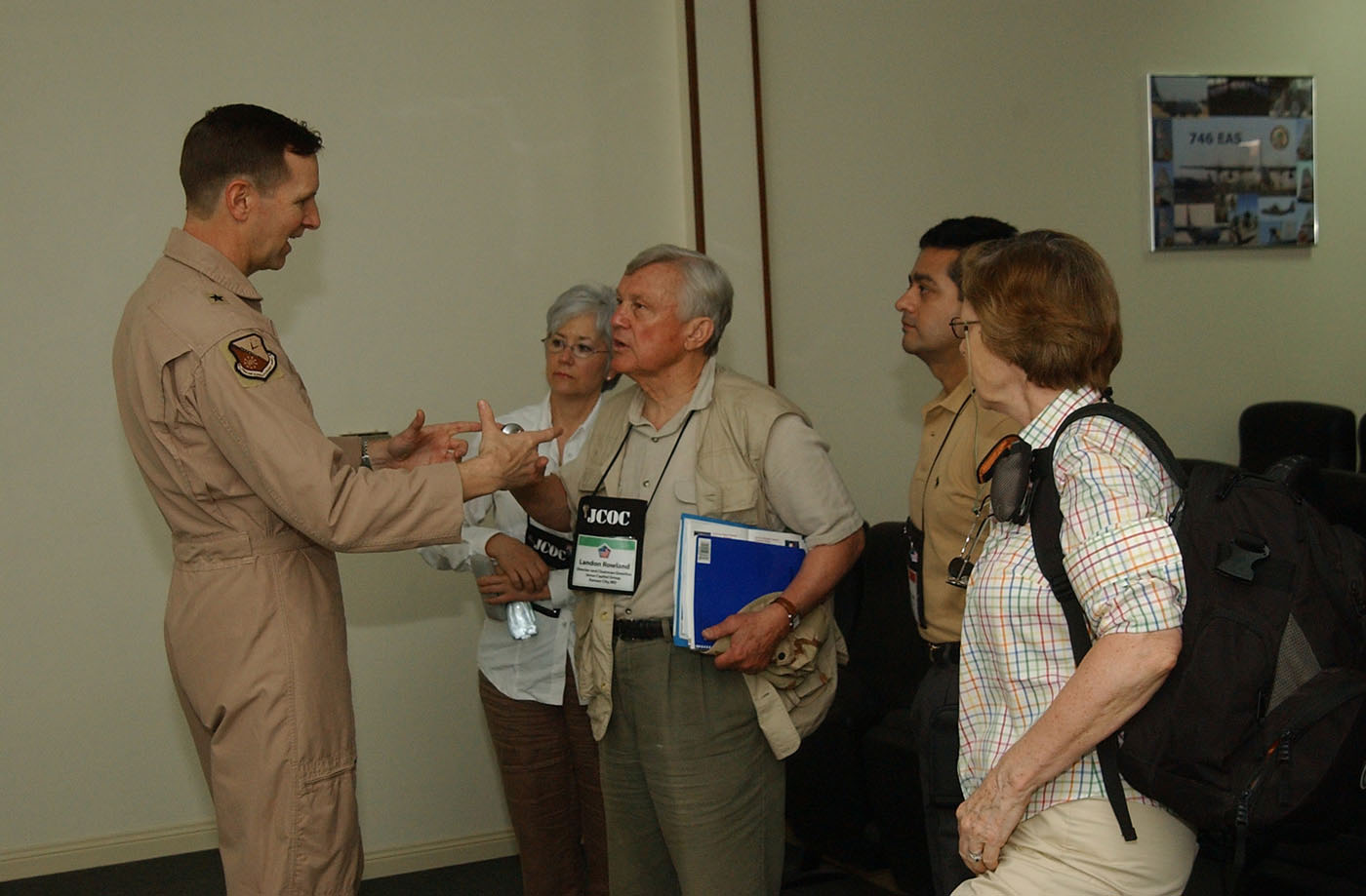 Air Force Brig. Gen. Charles K. Shugg, left, commander, 379th Air ...