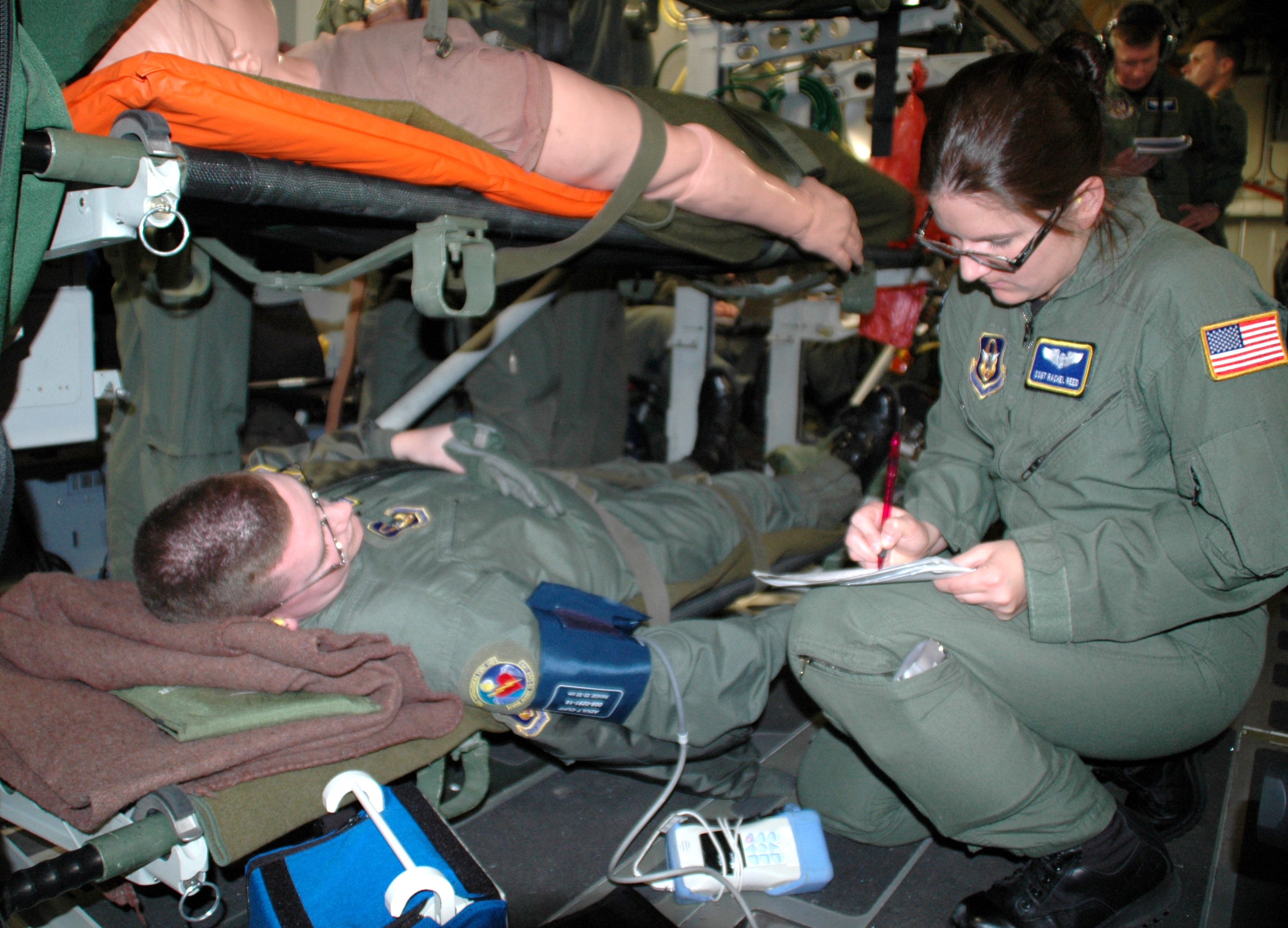 Air Force air evac crews adapt, train onboard mix of planes > Air Force ...