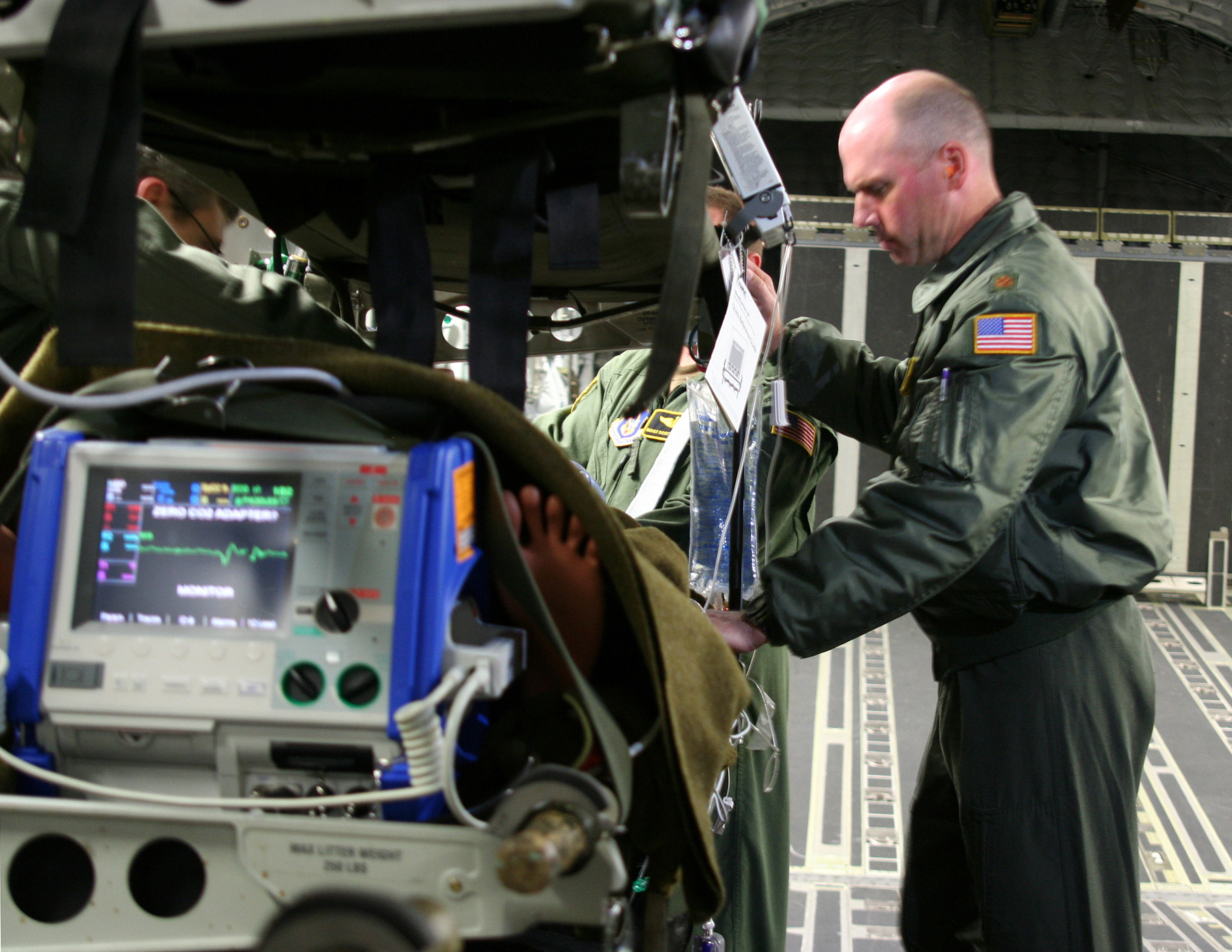 Air Force air evac crews adapt, train onboard mix of planes > 445th ...
