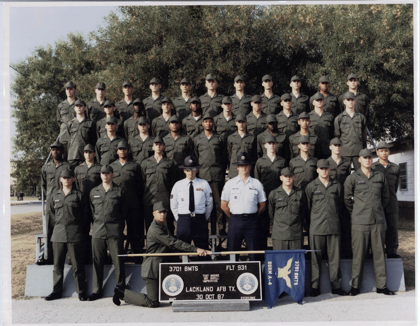 3701 Flt 931 Oct 1987