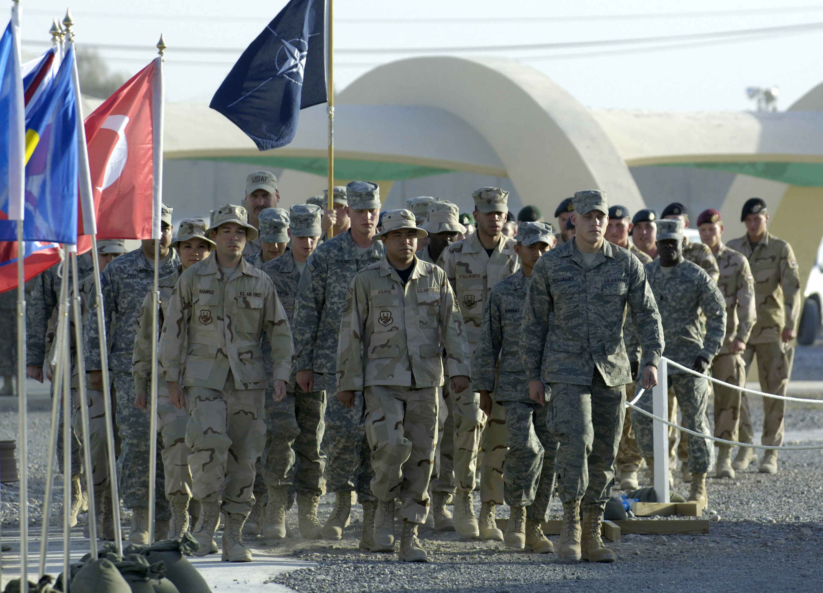 Airmen support historic change of command in Afghanistan > Air Force ...