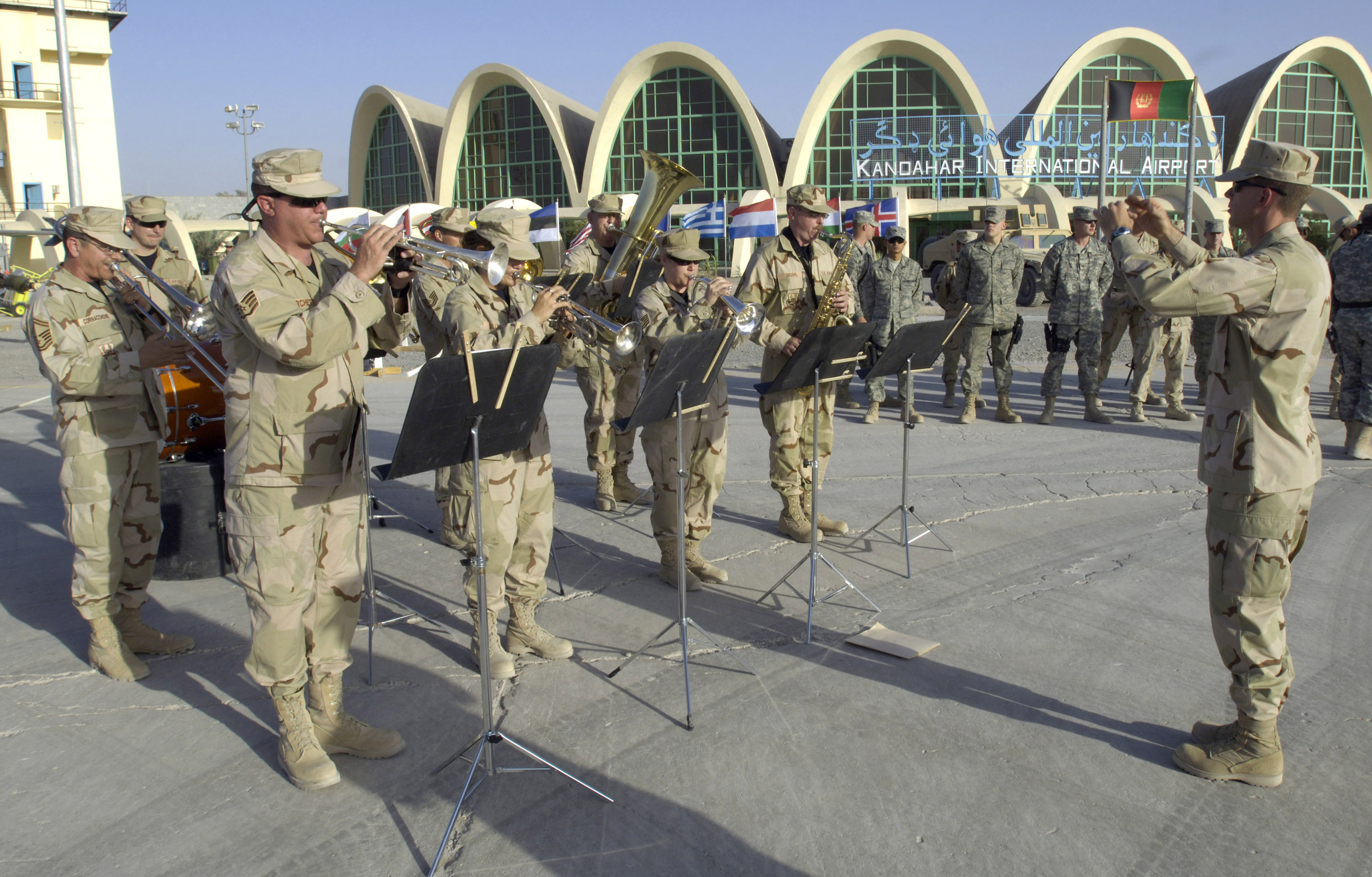 Airmen support historic change of command in Afghanistan > Air Force ...