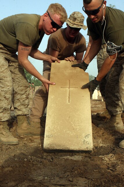 Marines restore historic cemetery on Camp Habbaniyah > United States ...
