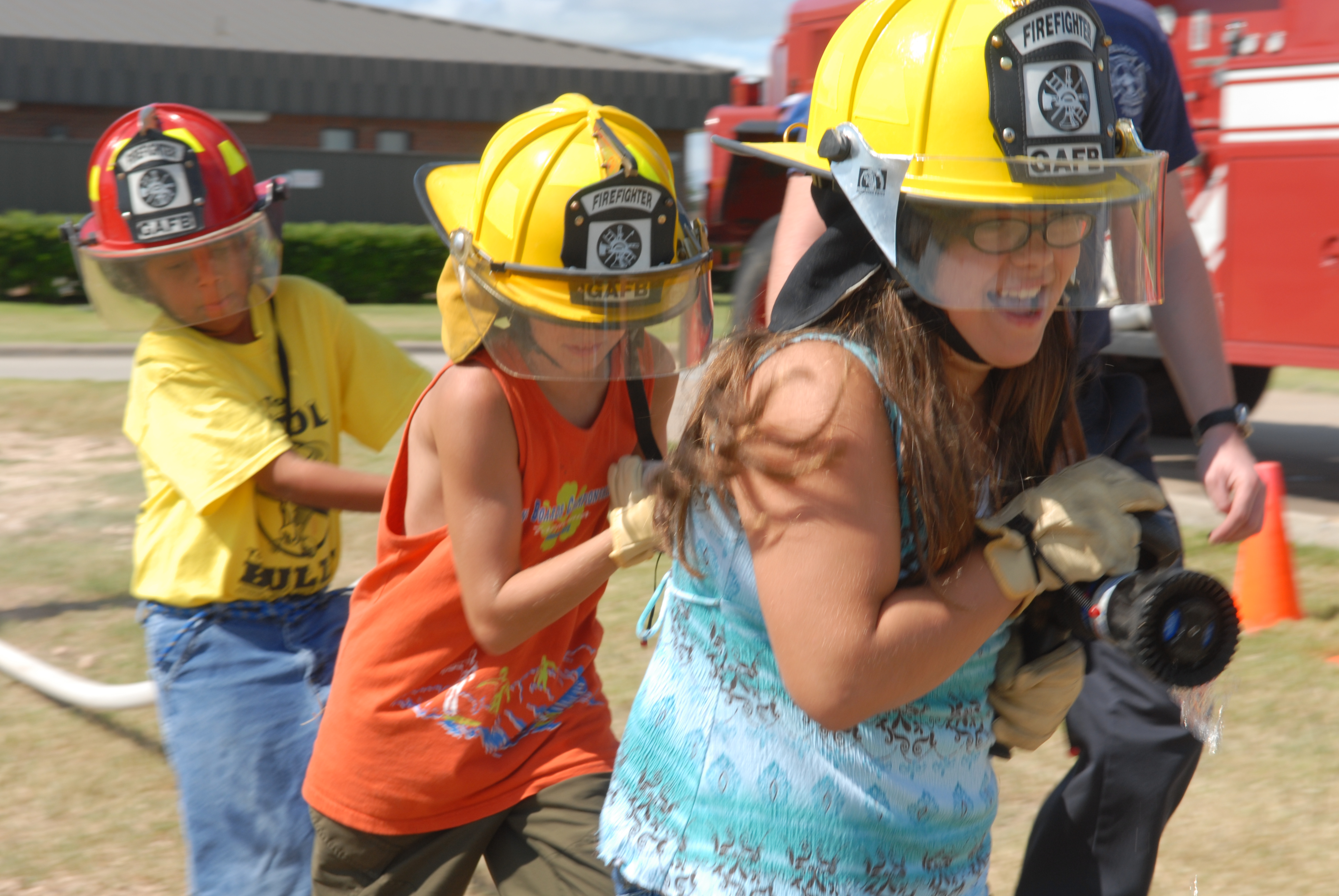 Junior firefighter camp still smoking! > Goodfellow Air Force Base ...