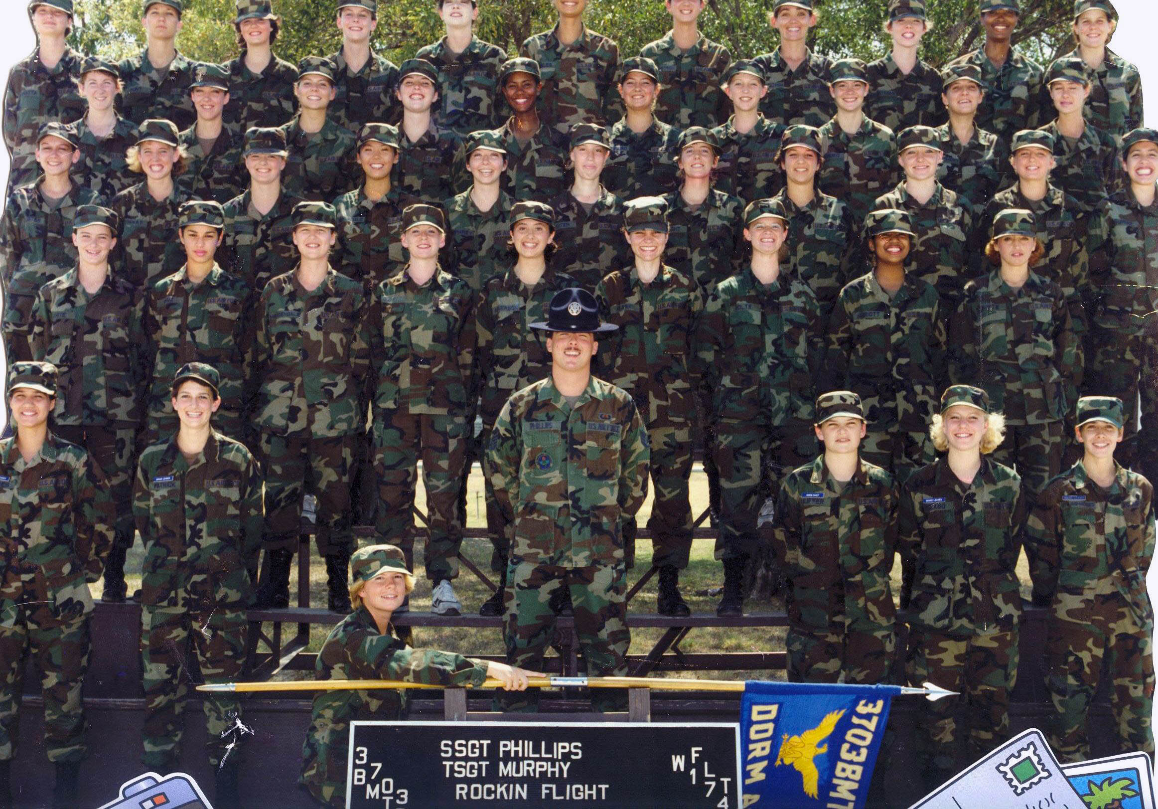 3703 Flt W174 Aug 1989