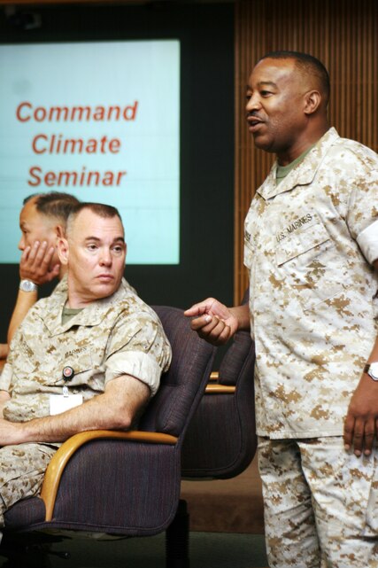 Seminar focuses on equal opportunity > U.S. Marine Corps Forces ...