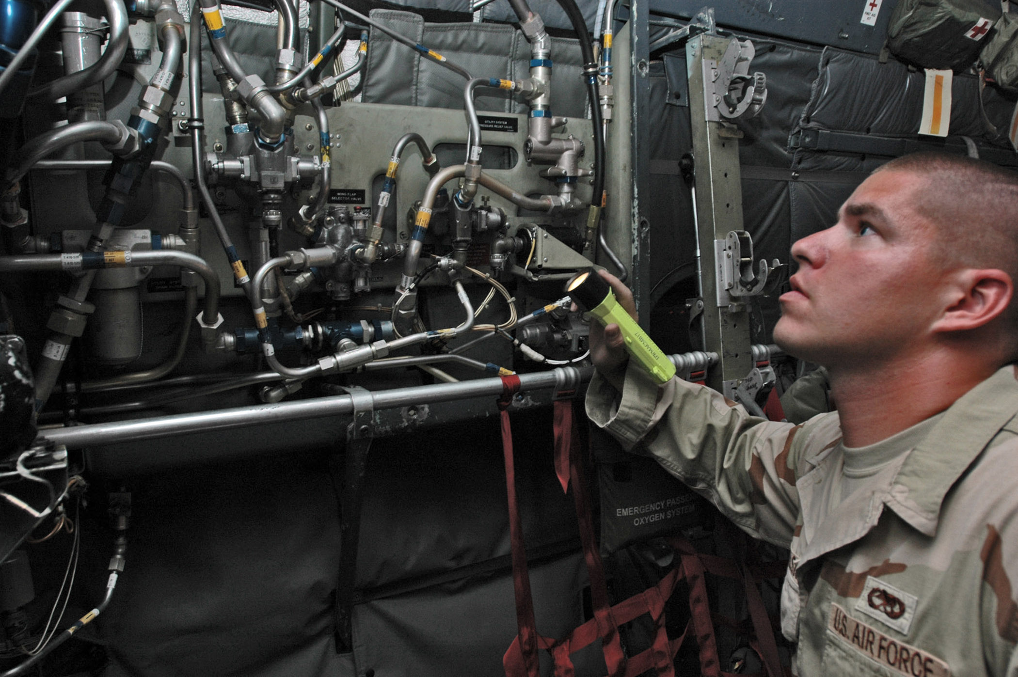 Life of the line: Crew chiefs keep up planes above > U.S. Air Force ...