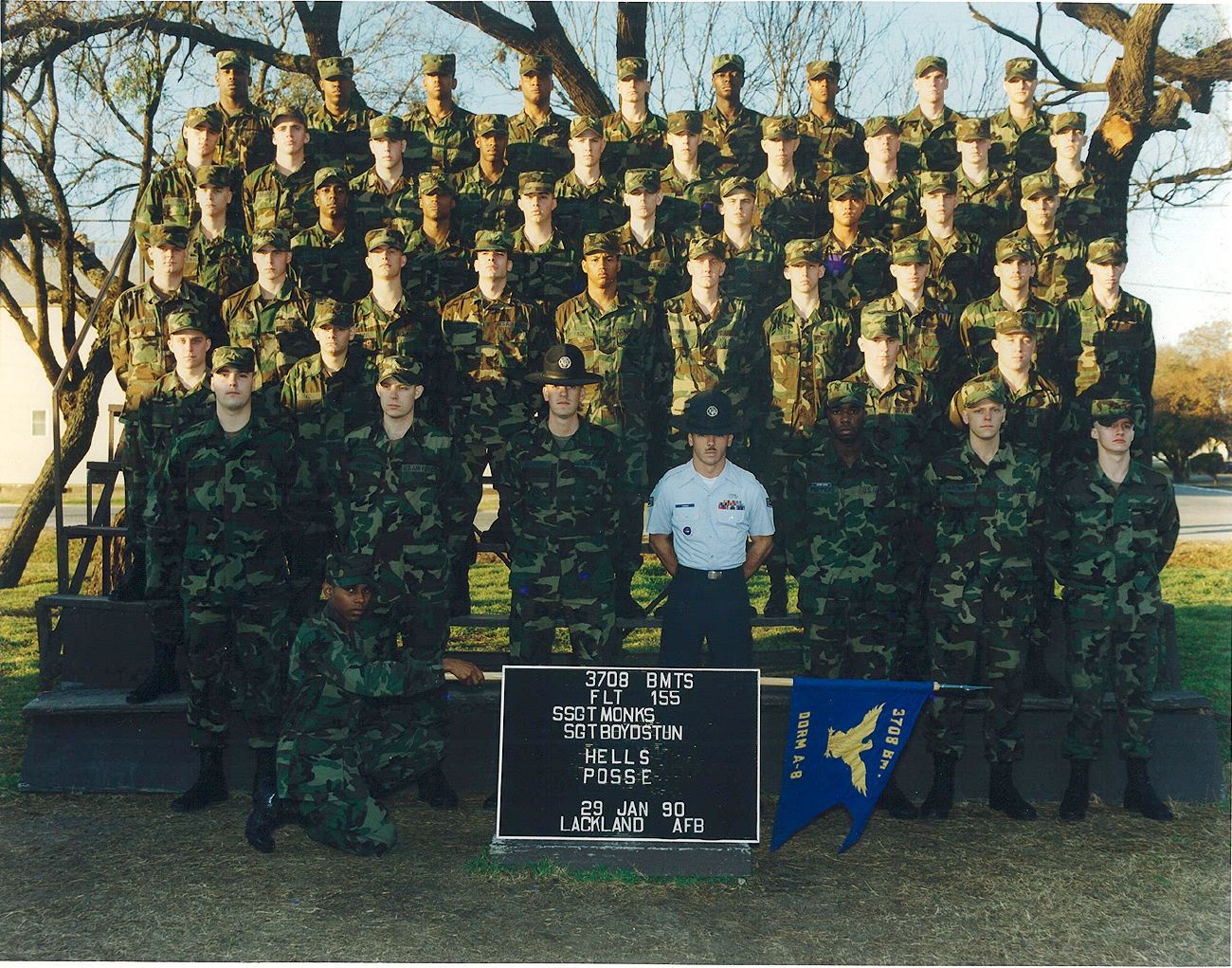 3708 Flt 155 Jan 1990