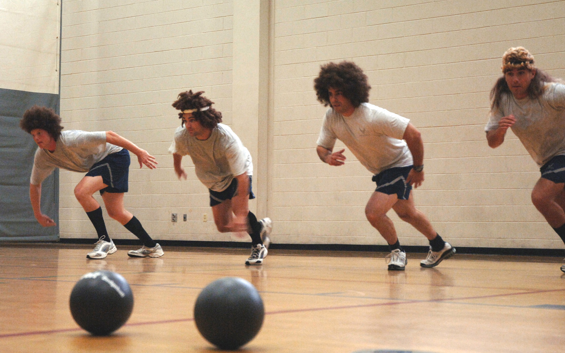 dodgeball drill