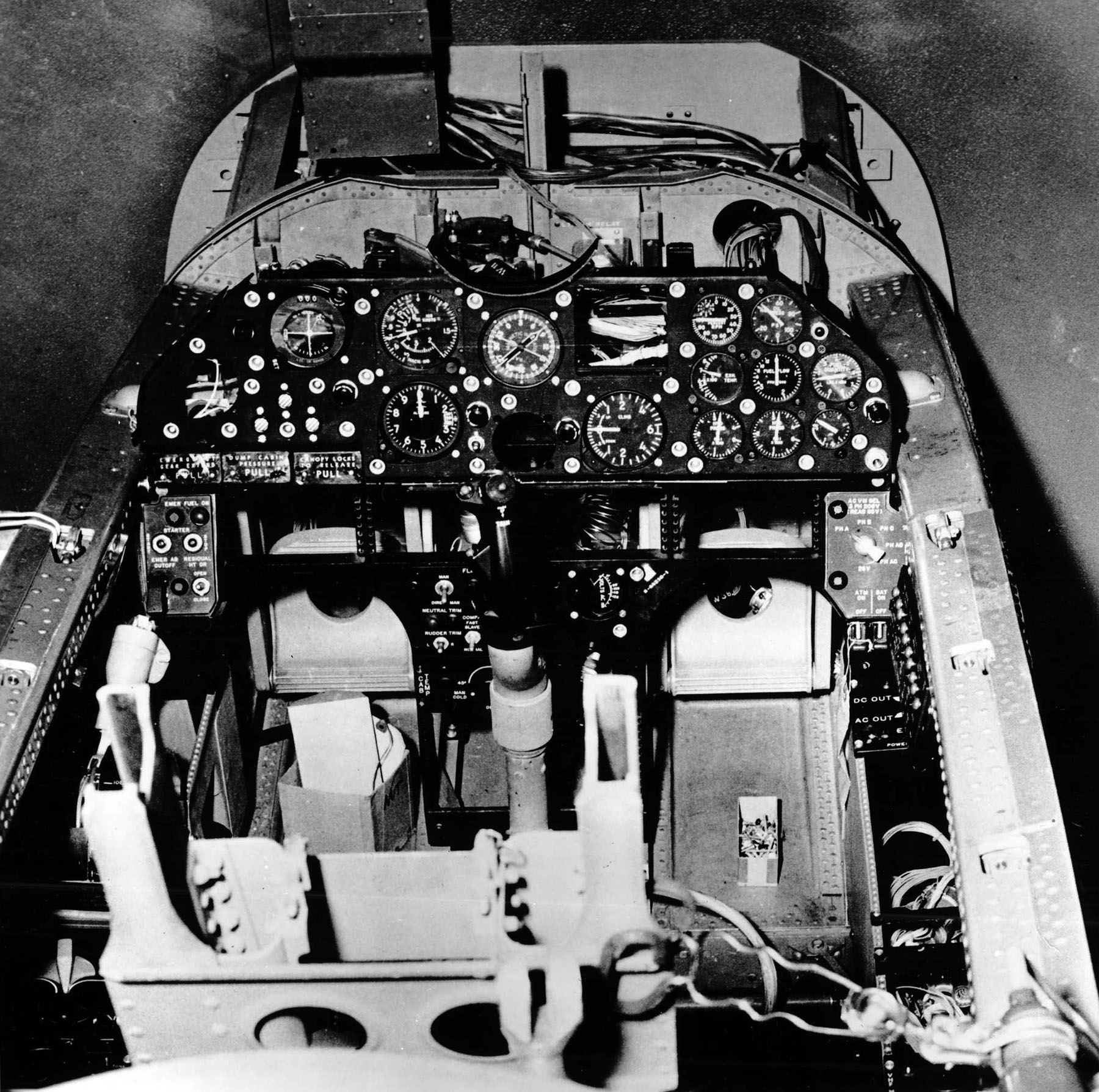Convair F-102A Cockpit
