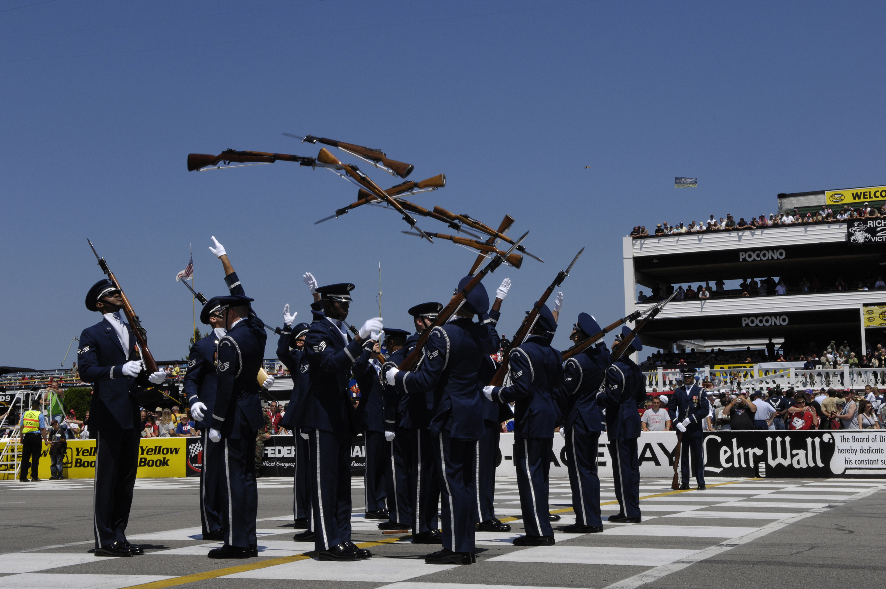Drill Team tours Northeast bases & events > Air Force Honor Guard ...