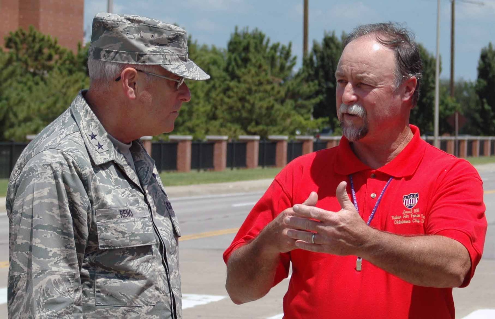 Tinker officials to install crosswalk signals on Industrial Boulevard ...