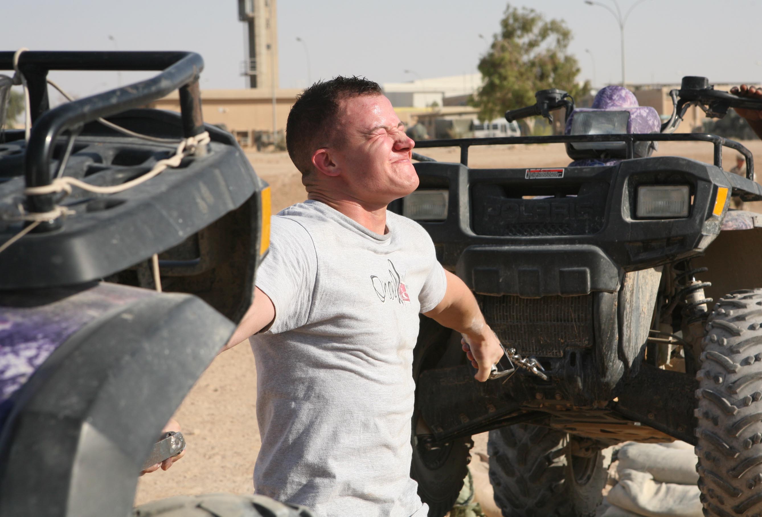 Al Asad StrongMan Competition tests service members, civilians strength ...