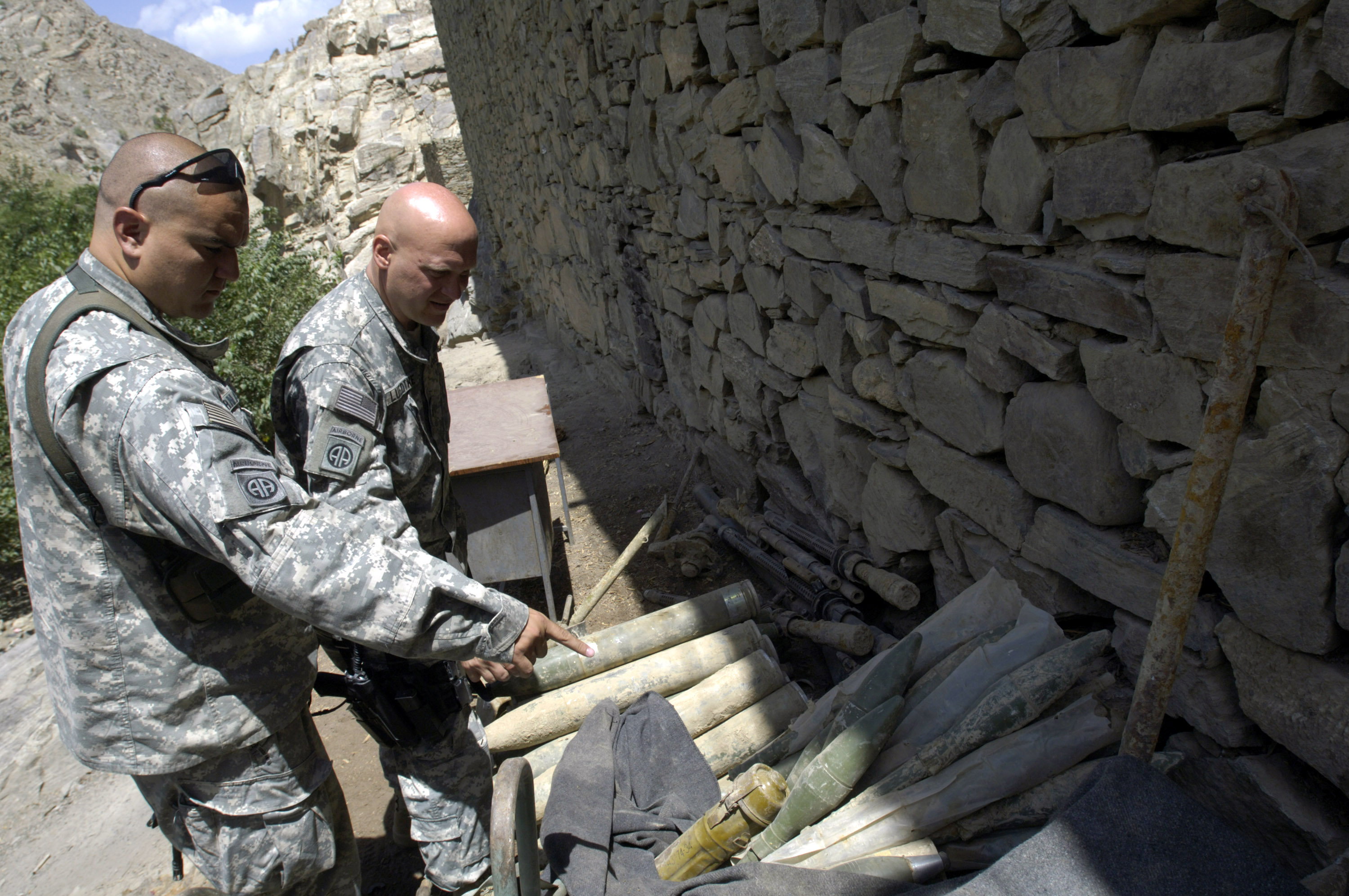 Afghan police seize weapons cache with Airmen support > Air Force ...