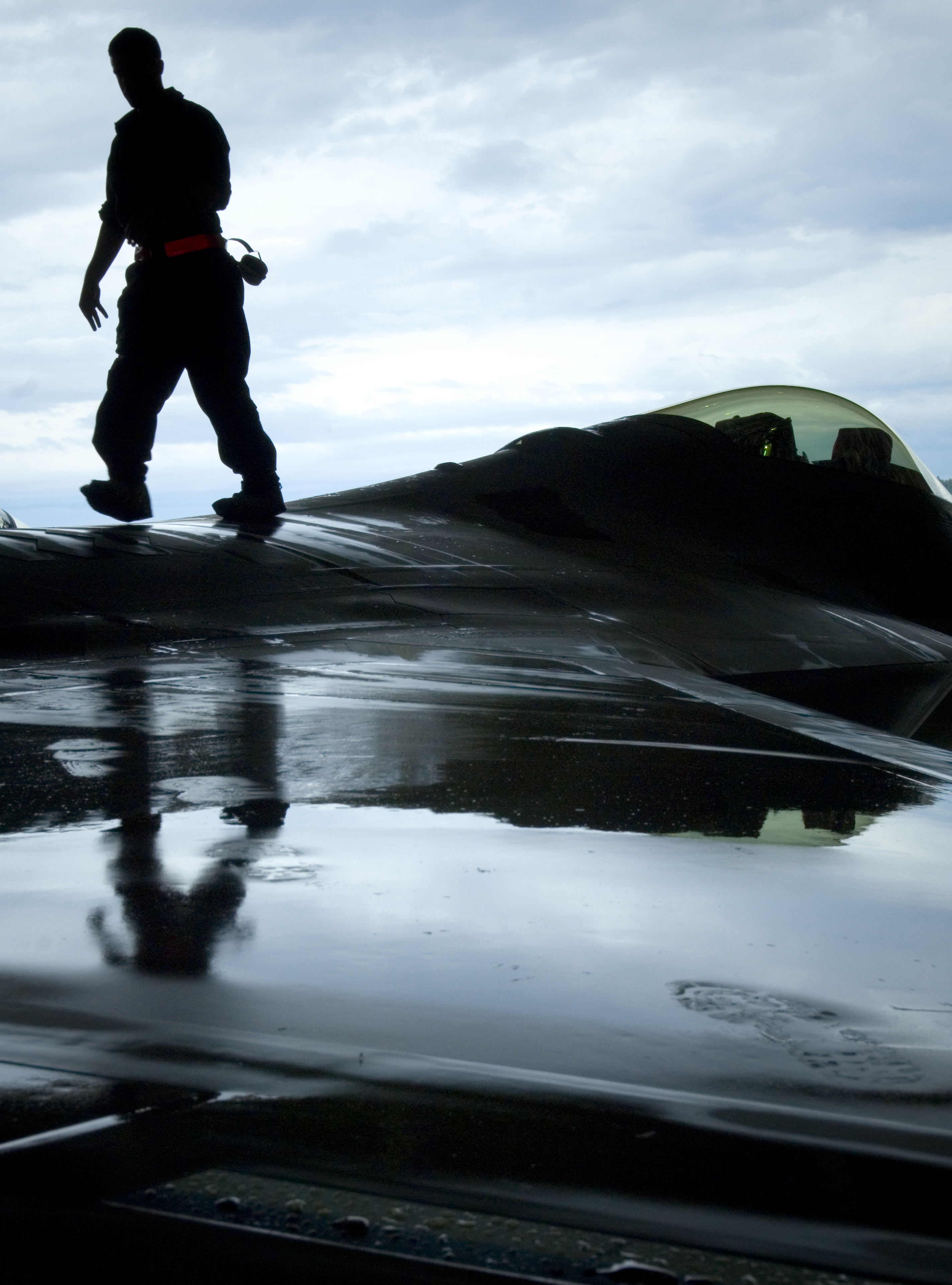 Bathing the Raptor > Pacific Air Forces > Article Display