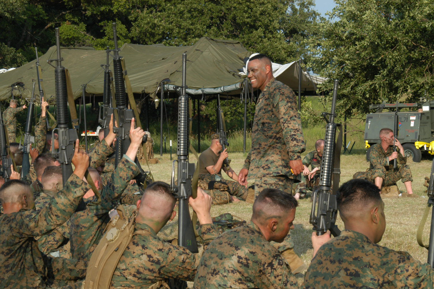 Airmen train with USMC > Air Combat Command > Article Display