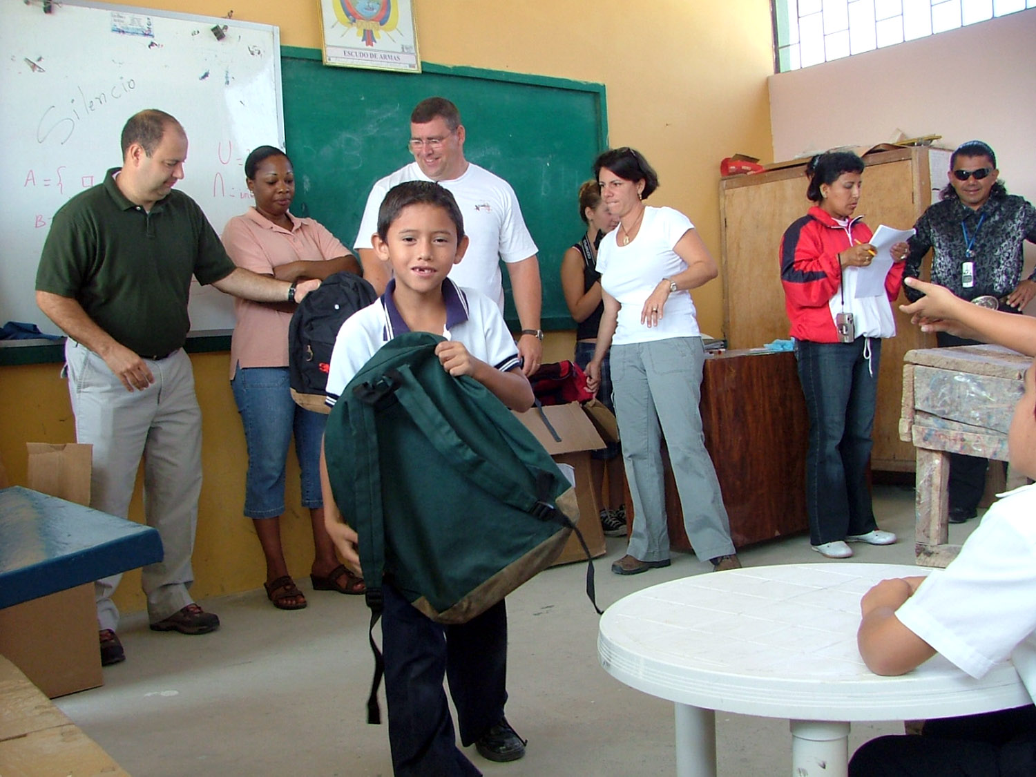 Airman support local community at Manta FOL