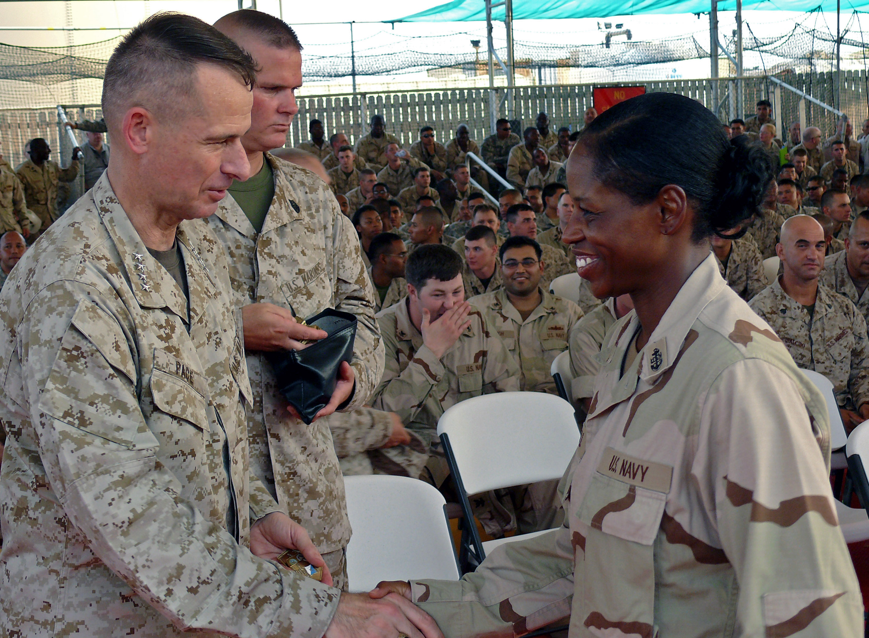 Gen. Pace visits servicemembers in Djibouti > Air Force > Article Display