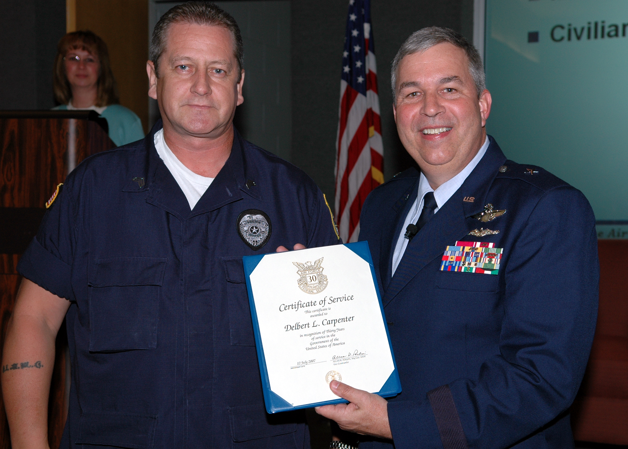 Carpenter marks 30 years of federal service > Grissom Air Reserve Base ...