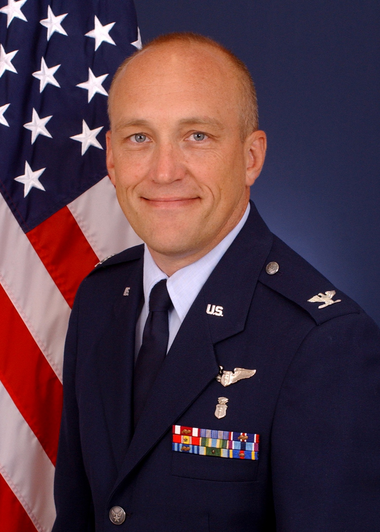 U.S. Air Force official photo Col. James King