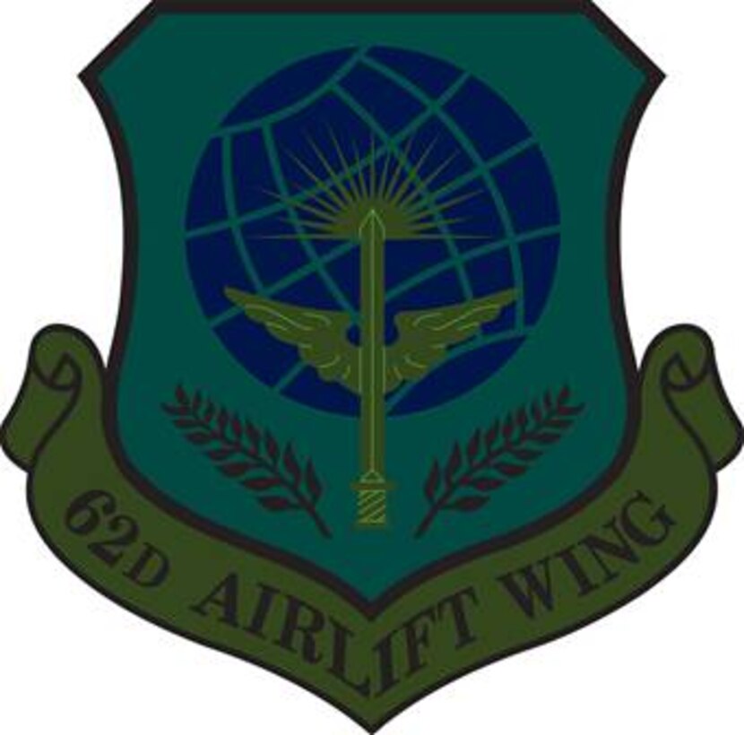 62d Airlift Wing Shield (Camouflage)
