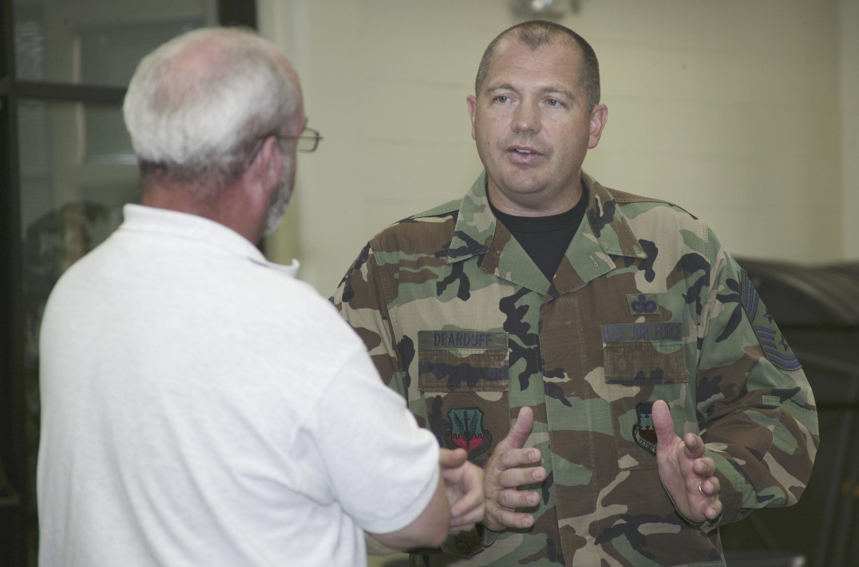 Shaw welcomes new command chief > Shaw Air Force Base > Article Display