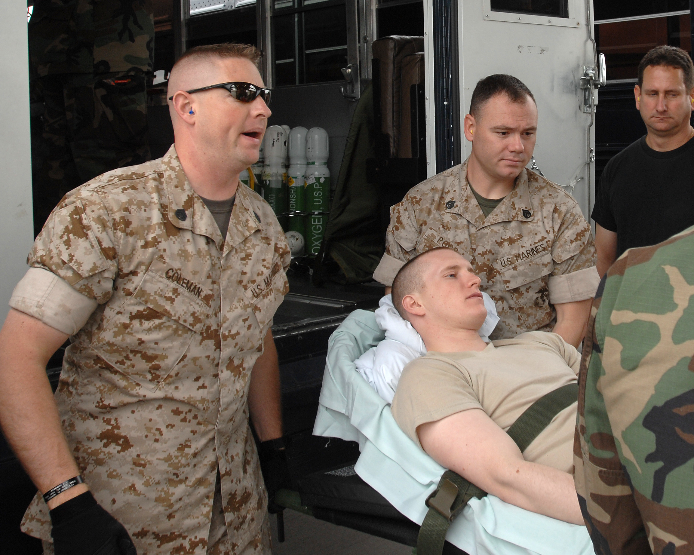 Joint effort aids the few, the proud > Ramstein Air Base > Article Display