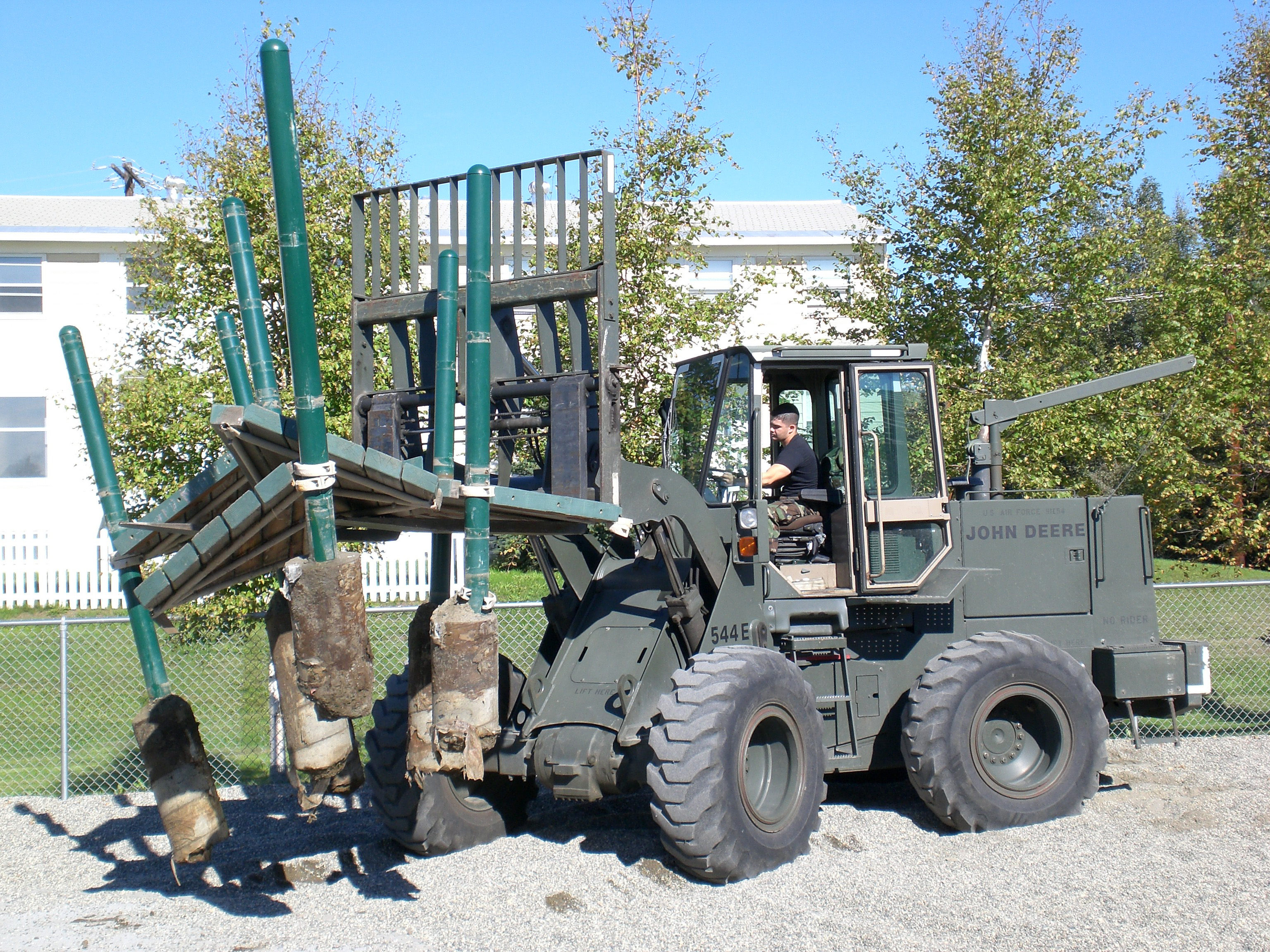 Icemen volunteers remove old playground for new > Eielson Air Force ...