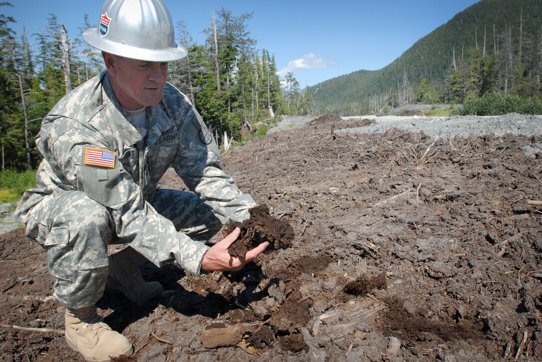 Missouri Army National Guard Col. Frederick J. West stops along the ...