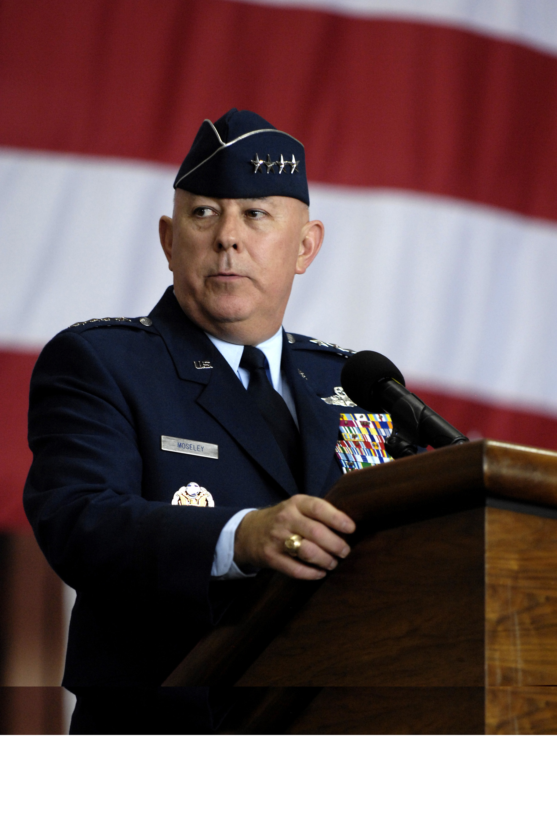 General Chandler takes command