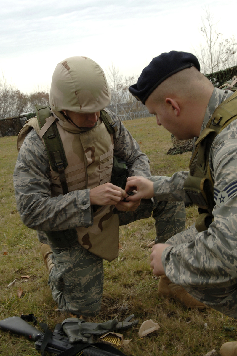 First Expeditionary Airman Combat Skills training session taught at ...