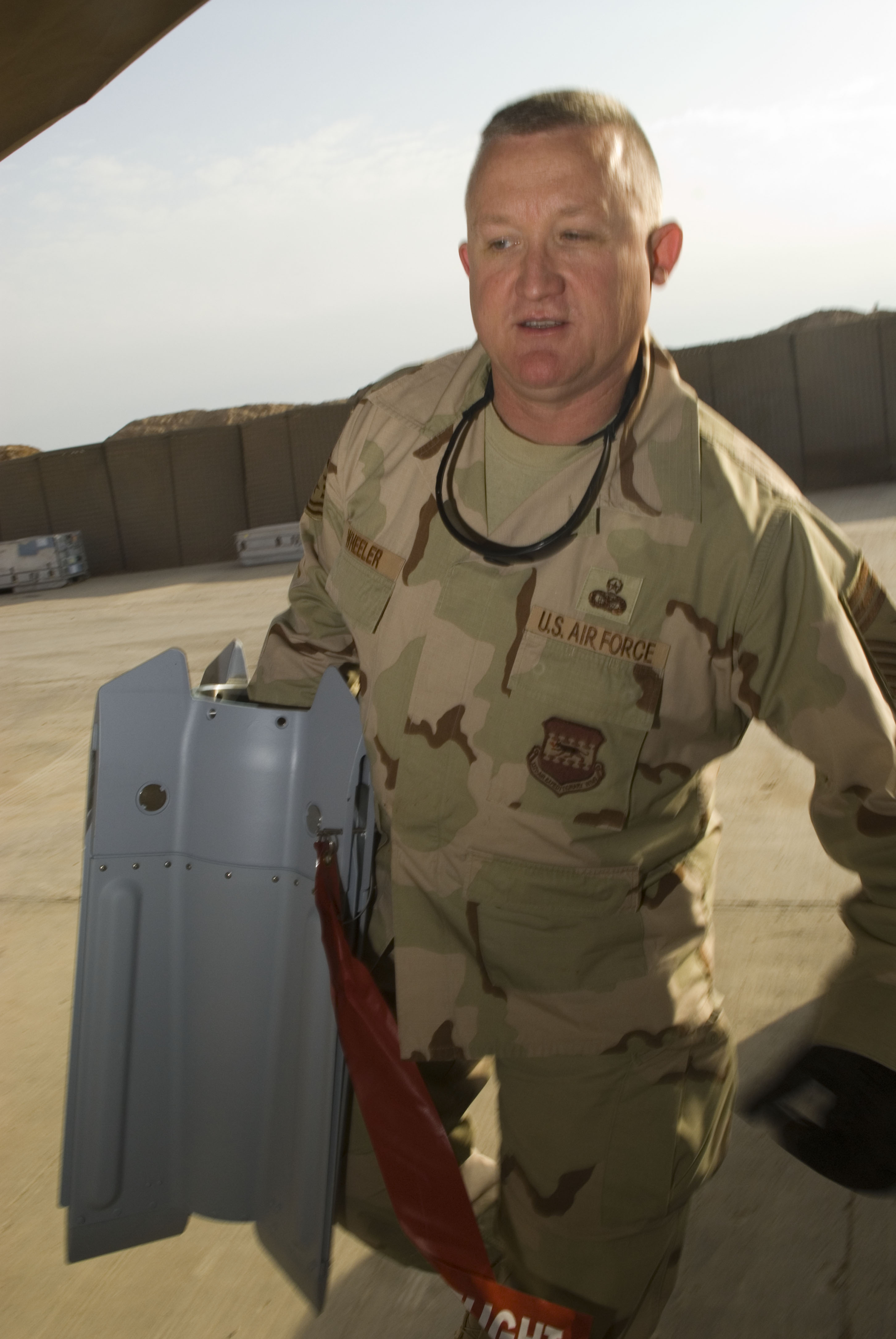A look back at Chief Master Sgt. Paul Wheeler's 29 years in the AF ...