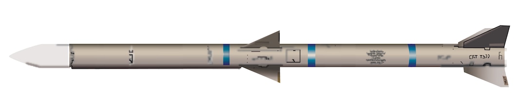 AIM-120A/B/C Advanced Medium Range Air-to-Air Missile (AMRAAM).