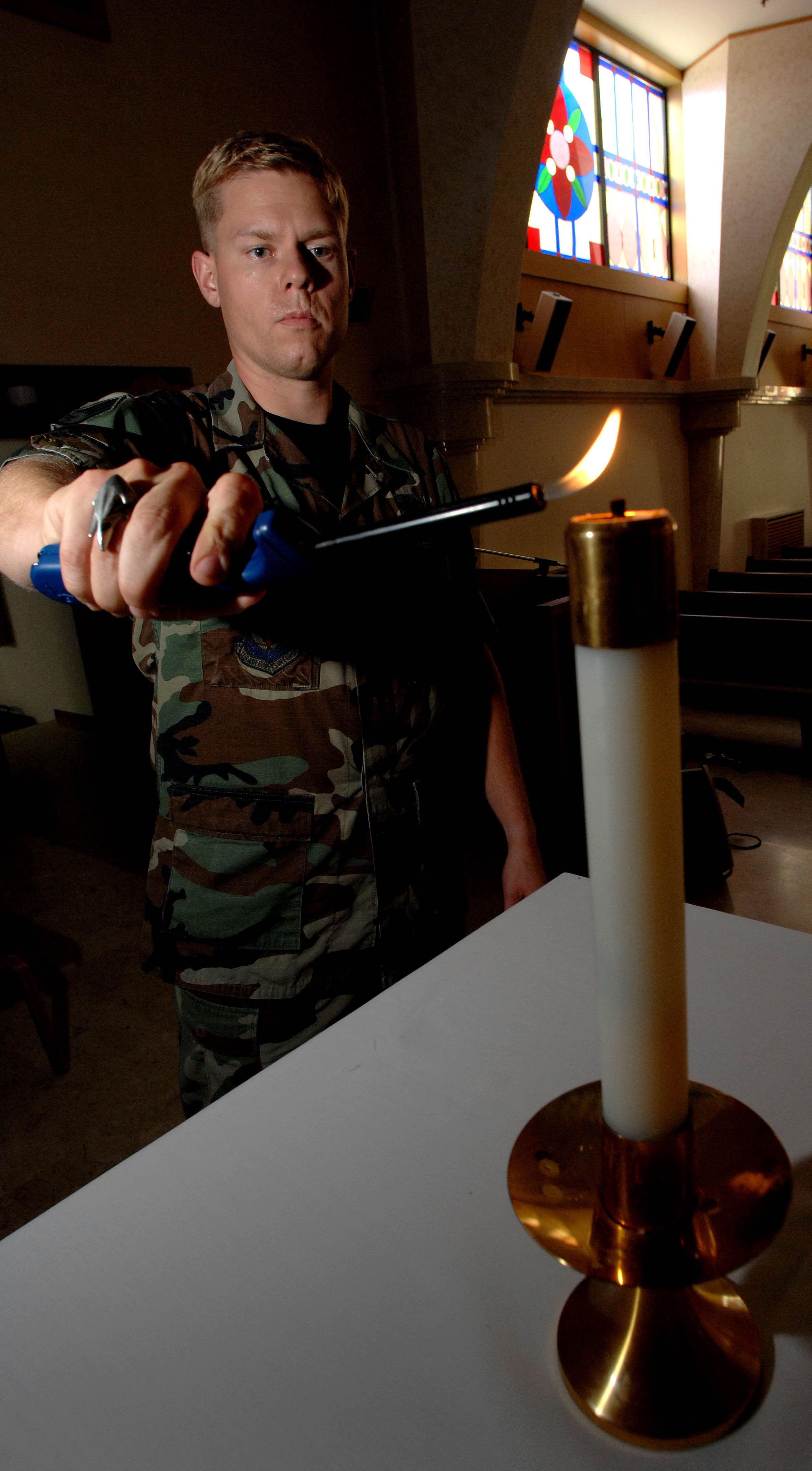 Chaplain's Assistant Key to Maintaining Chapel > Aviano Air Base > Display