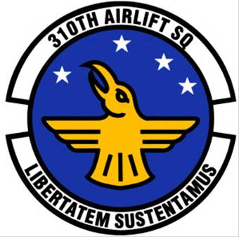 310 Airlift Squadron (AMC) > Air Force Historical Research Agency > Display