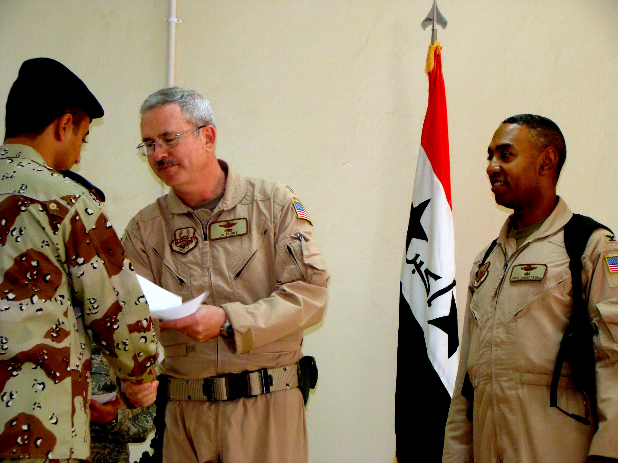 Iraqi Air Force Training School graduates firefighters, officers > Air ...