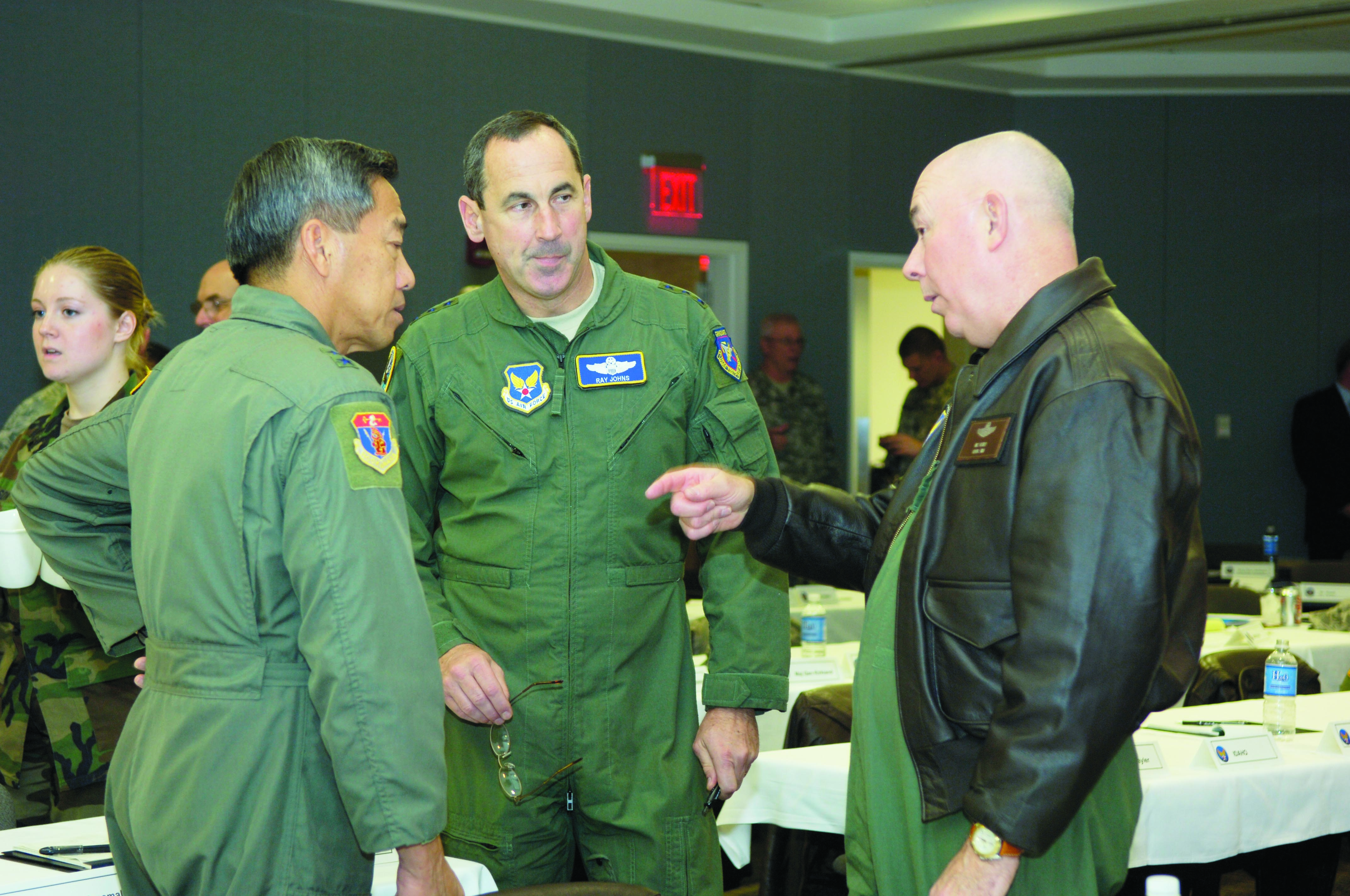 CSAF Visits Andrews